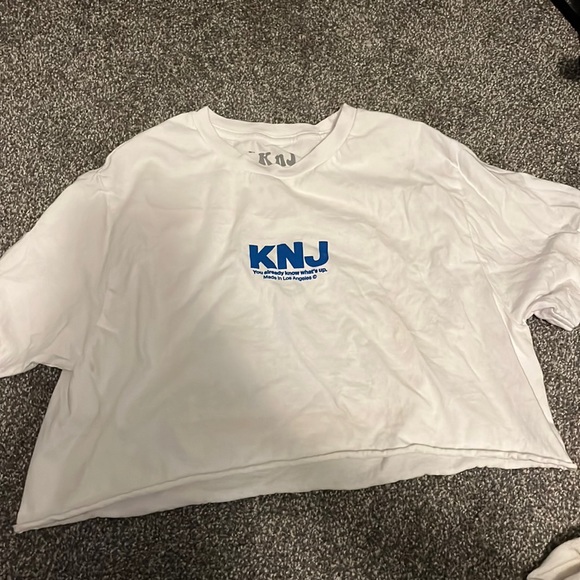 Fanjoy | Tops | Knj Merch Crop Top | Poshmark